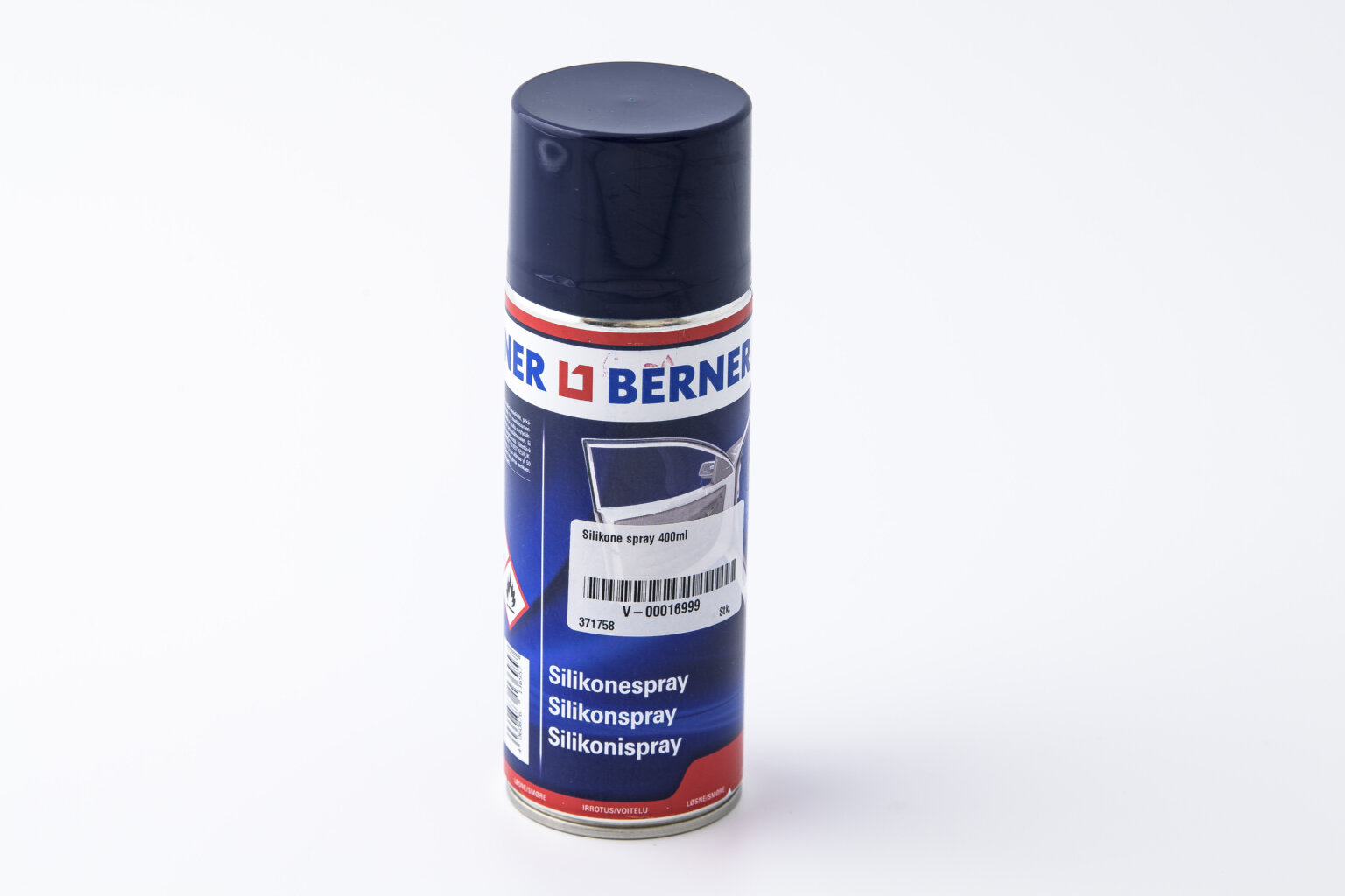 Berner Silikone spray, 400 ml. Anvendelig på overflader/skinner ...